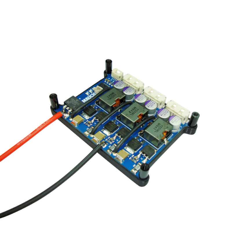 Mauch 053: Power-Cube 3 V3 / 2x 5.3V + 1x 12.0V @10A – Craft and Theory